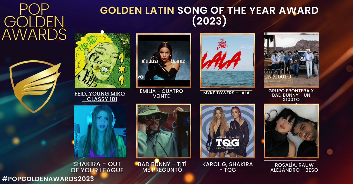 POP GOLDEN AWARDS VOTING