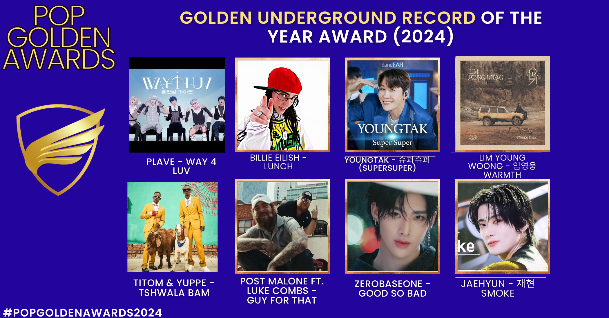 POP GOLDEN AWARDS VOTING